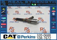 China Caterpillar original Fuel Injector 320-0688 diesel Fuel Injector Pump 3200688 10R-7939 Injector Fuel for Caterpillar D6N C6.4 Engine Parts Excavator original new injector for sale