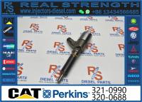 China Caterpillar original Common Rail Diesel Fuel Injector 321-0990 10R-7668 2645A743 for C6.6 Engine Excavator Spare Parts in Stock Fast Shipping original new injector for sale