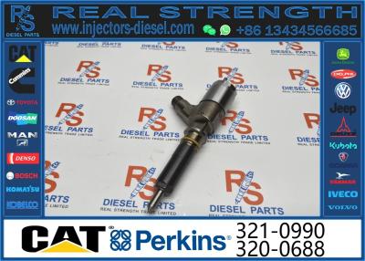 China Caterpillar original Common Rail Diesel Fuel Injector 321-0990 10R-7668 2645A743 for C6.6 Engine Excavator Spare Parts in Stock Fast Shipping original new injector for sale