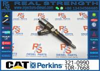 China Caterpillar original Common Rail Diesel Fuel Injector 321-0990 10R-7668 2645A743 for C6.6 Engine Excavator Spare Parts in Stock Fast Shipping original new injector for sale