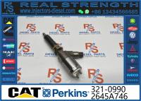 China Caterpillar original Common Rail Diesel Fuel Injector 321-0990 10R-7668 2645A743 for C6.6 Engine Excavator Spare Parts in Stock Fast Shipping original new injector for sale