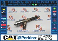 China Caterpillar original Common Rail Diesel Fuel Injector 321-0990 10R-7668 2645A743 for C6.6 Engine Excavator Spare Parts in Stock Fast Shipping original new injector for sale