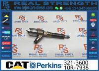 China Caterpillar original Brand NEW C4.4 C6.6 Engine Fuel Injector D6K D6N Tractor 953D Loader R1300G Dump Diesel Nozzle 3213600 321-3600 3203800 for CAT original new injector for sale