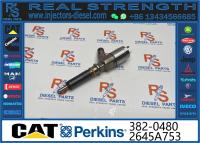 China Caterpillar original 382-0480 Fuel Injector for Caterpillar C6.6 Engine, Excavator Spare Parts, Heavy Duty Replacement Accessories original new injector for sale