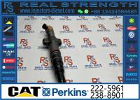 China Caterpillar original Excavator Parts Engine Common Rail Fuel Injector 222-5961 235-5261 238-8901 241-3238 for Cater-pillar C7 C9 original new injector for sale