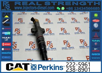 China Caterpillar original Excavator Parts Engine Common Rail Fuel Injector 222-5961 235-5261 238-8901 241-3238 for Cater-pillar C7 C9 original new injector for sale