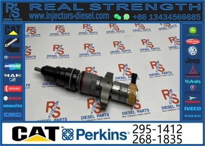 China Caterpillar original New 295-1412 268-1836 Fuel Injector Construction Machinery Fits C7 C9 Engine 324D 325D 329D 950H 962H 14M CT660 725 Excavator original new injector for sale