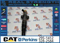 China Caterpillar original New 295-1412 268-1836 Fuel Injector Construction Machinery Fits C7 C9 Engine 324D 325D 329D 950H 962H 14M CT660 725 Excavator original new injector for sale