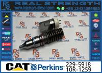 China Caterpillar original Diesel Injector Nozzles 874822 diesel Fuel Injector 223-5327 10R-1256 229-5918 10R-1814 for Caterpillar C10 original new injector for sale