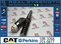 China Caterpillar original 253-0617 10R-3266 Diesel Engine Fuel Injector For Caterpillar CAT C17 C27 773F 773G 775F 775G AD30 AD55B original new injector for sale