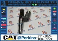 China Caterpillar original 211-3024 Diesel Fuel Injector 10R-8502 for Caterpillar CAT C15 Engine Excavator Spare Parts Heavy Duty Accessories original new injector for sale