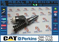 China Caterpillar original Fuel Injector 244-7716 249-0709 10R-1273 10R-9236 253-0614 10R-3263 10R-3264 Fits for C15 Engine Excavator Truck Parts engine spare Auto vehicle parts original new injector for sale