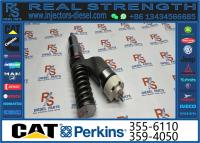 China Caterpillar original New 355-6110 3556110 20R-8047 20R8047 Common Rail Fuel Injector for C15 Engine Excavator E365C E374D Diesel Parts original new injector for sale