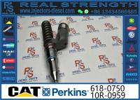 China Caterpillar original Construction Machinery Parts Fuel Injector 618-0750 374-0750 6180750 Fuel Injector for Engine C15 C18 E365C 3406E 374D original new injector for sale