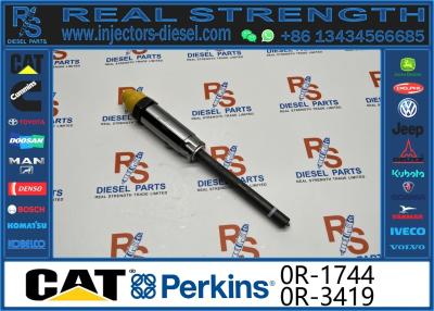China Caterpillar original Fuel Injector OR-1743 4W7016 0R-1744 4W-7017 with Genuine Packing for 3406B 3406C 3408C 3408 3408B original new injector for sale