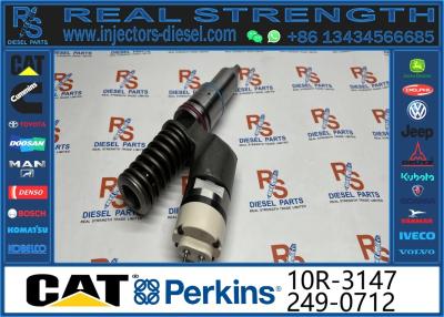 China Caterpillar original 249-0707 249-0712 249-0713 Excavator Fuel Injector 10R-3147 10R-3626 Common Rail Fuel Injector Assembly for C11 C13 Engine Parts original new injector for sale