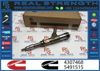 China Cummins original Common Rail Fuel Injector 4307468 5491515 4307475 4921827 for Cummins ISG12 ISG Diesel Engine Spare Parts Machinery Engine Fuel Injector Assembly original new injector for sale