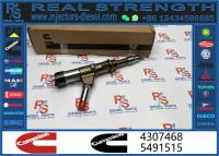 China Cummins original Common Rail Fuel Injector 4307468 5491515 4307475 4921827 for Cummins ISG12 ISG Diesel Engine Spare Parts Machinery Engine Fuel Injector Assembly original new injector for sale
