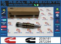 China Cummins original 2036181 Replacement Fuel Injector Diesel Engine Parts for ISX15 Diesel Engine Scania DC9 DC13 DC16 Cross Reference 557942 2872405 2488244 original new injector for sale