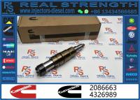 China Cummins original Replacement for OEM 2086663 Diesel Common Rail Injector Compatible with 1933613 1881565 Fits ISX XPI Engines for Foton GAZelle Truck Diesel Engine Parts original new injector for sale