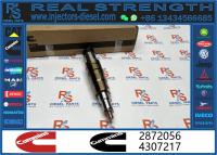 China Cummins original 2872056 Common Rail Fuel Injector Replacement for OEM Cross Ref 4326959 2872284 Fits ISX15 QSX15 Engines for Truck Generator Set original new injector for sale