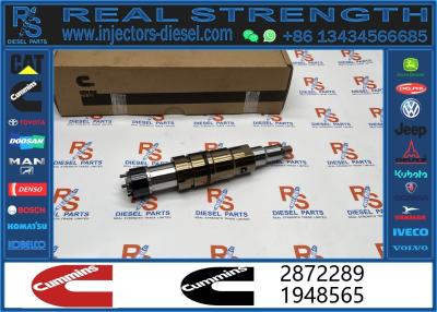 China Cummins original 2872289 Fuel Injector for Cummins ISX QSX X15 Diesel Engine Aftermarket Wholesale Direct Replacement for OEM 2872544 2897320 2030519 original new injector for sale