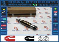 China Cummins original 2872289 Fuel Injector for Cummins ISX QSX X15 Diesel Engine Aftermarket Wholesale Direct Replacement for OEM 2872544 2897320 2030519 original new injector for sale