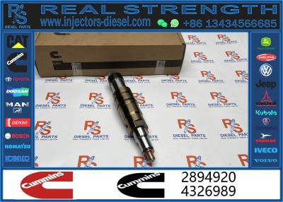 China Cummins original 2894920 Common Rail Fuel Injector for ISX15 QSX15 Diesel Engine Replacement for OEM 2897320 5579417 5579415 Auto Engine Parts Car Systems original new injector for sale