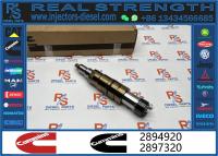 China Cummins original 2894920 Common Rail Fuel Injector for ISX15 QSX15 Diesel Engine Replacement for OEM 2897320 5579417 5579415 Auto Engine Parts Car Systems original new injector for sale
