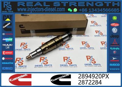 China Cummins original Replacement for OEM 2894920PX Diesel Fuel Injector for X15 ISX15 QSX15 Engines Cross Reference 2894920 5579415 2894920NX Excavator Accessories original new injector for sale
