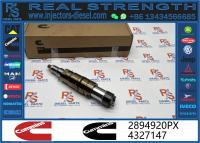 China Cummins original Replacement for OEM 2894920PX Diesel Fuel Injector for X15 ISX15 QSX15 Engines Cross Reference 2894920 5579415 2894920NX Excavator Accessories original new injector for sale