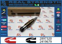 China Cummins original 2897320 Common Rail Fuel Injector for ISX15 X15 ISX 12 Diesel Engine Replacement for OEM 2872289 2030519 Truck Engine Parts 1983-2004 original new injector for sale
