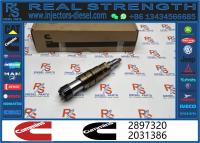 China Cummins original 2897320 Common Rail Fuel Injector for ISX15 X15 ISX 12 Diesel Engine Replacement for OEM 2872289 2030519 Truck Engine Parts 1983-2004 original new injector for sale