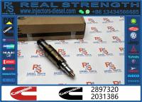 China Cummins original 2897320 Common Rail Fuel Injector for ISX15 X15 ISX 12 Diesel Engine Replacement for OEM 2872289 2030519 Truck Engine Parts 1983-2004 original new injector for sale