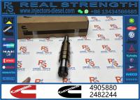China Cummins original 4905880 Engine Injector for QSZ13 Truck Diesel Fuel Injectors Common Rail Injector Replacement for OEM 5491600 4326959 2872544 Truck Engine Parts original new injector for sale