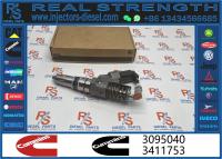 China Cummins original 3095040 Diesel Engine Fuel Injector Replacement for OEM Fits M11 ISM ISM11 Engines Construction Parts for C500 K100E T600A Crosses 3411753 4061851 4903084 original new injector for sale