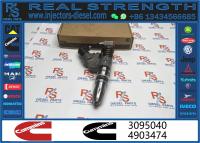 China Cummins original 3095040 Diesel Engine Fuel Injector Replacement for OEM Fits M11 ISM ISM11 Engines Construction Parts for C500 K100E T600A Crosses 3411753 4061851 4903084 original new injector for sale