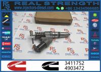 China Cummins original 3411752 Diesel Common Rail Fuel Injector Replacement Fuel Nozzle  Engine Spare Parts for Cummins M11 ISM11 QSM11  Excavator Fits Related Part Numbers 3406604 3064881 for sale