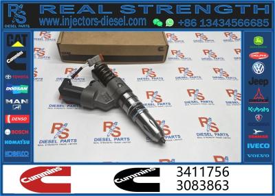China Cummins original 3411756 Common Rail Fuel Rail Injector Assy Diesel Engine Spare Part Replacement for QSM11 ISM11 M11 Fits R275 R385LC-9 Related to 4026222 4903319 4061851 original new injector for sale