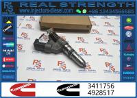 China Cummins original 3411756 Common Rail Fuel Rail Injector Assy Diesel Engine Spare Part Replacement for QSM11 ISM11 M11 Fits R275 R385LC-9 Related to 4026222 4903319 4061851 original new injector for sale