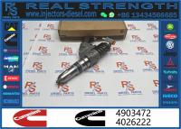China Cummins original 4903472 Common Rail Diesel Engine Fuel Injector Replacement for OEM Fits QSM11 ISM11 M11 Engines Excavator Spare Parts Cross Ref: 4903319 4928171 original new injector for sale