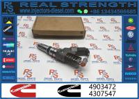 China Cummins original 4903472 Common Rail Diesel Engine Fuel Injector Replacement for OEM Fits QSM11 ISM11 M11 Engines Excavator Spare Parts Cross Ref: 4903319 4928171 original new injector for sale