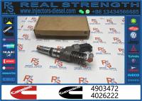 China Cummins original 4903472 Common Rail Diesel Engine Fuel Injector Replacement for OEM Fits QSM11 ISM11 M11 Engines Excavator Spare Parts Cross Ref: 4903319 4928171 original new injector for sale