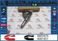China Cummins original  Diesel Fuel Injector Auto Spare Parts 4903474  M11 Engine Fits Auto Car Fuel Components Matches Interchangeable Part Numbers 4903472 3411761 original new injector for sale