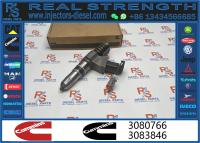 China Cummins original 3080766 Diesel Common Rail Injector  Engine Part Fits N14 NH NT 14.0L Cummins   3083622 3083846 for Construction Machinery Crawler Excavator original new injector for sale