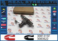 China Cummins original  Common Rail Fuel Injector 3081315F Fits N14 ISM11 QSM11 M11 Engines for Truck Excavator Construction Machinery Generator Crosses 4902924 3411766 4384360 original new injector for sale