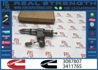 China Cummins original Wholesale Diesel Fuel Injector 3087807  Fuel Injector Fit for N14 QSN14 Engines SD22 Equipment with Cross Reference Part Numbers 3411761 3095086 3411381 4902921 original new injector for sale