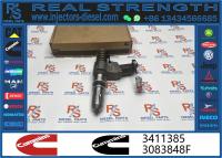 China Cummins original 3411385 Fuel Injector Assembly  Fits N14 Diesel Engine Suitable for Excavator &  Vehicle Matches Related Part Numbers 3087560 3411381 3411764 4307776 original new injector for sale