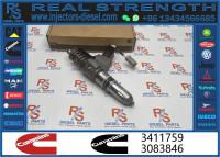 China Cummins original 3411759 Diesel Engine Fuel Injector Replacement for OEM Fuel Injector for N14 ISM11 QSM11 M11 Engines Compatible with 3411767 3080931F 3411767T 3087733 4307516 original new injector for sale