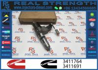 China Cummins original 3411764 Common Rail Fuel Injector  N14 Engine Spare Parts Fits Construction Machinery Machinery Repair Shops Cross Ref: 3084891 3088178 3078198 original new injector for sale